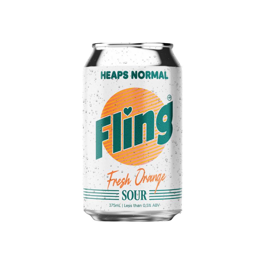 Heaps Normal Fling Orange Sour – Shift Lanes Drinks