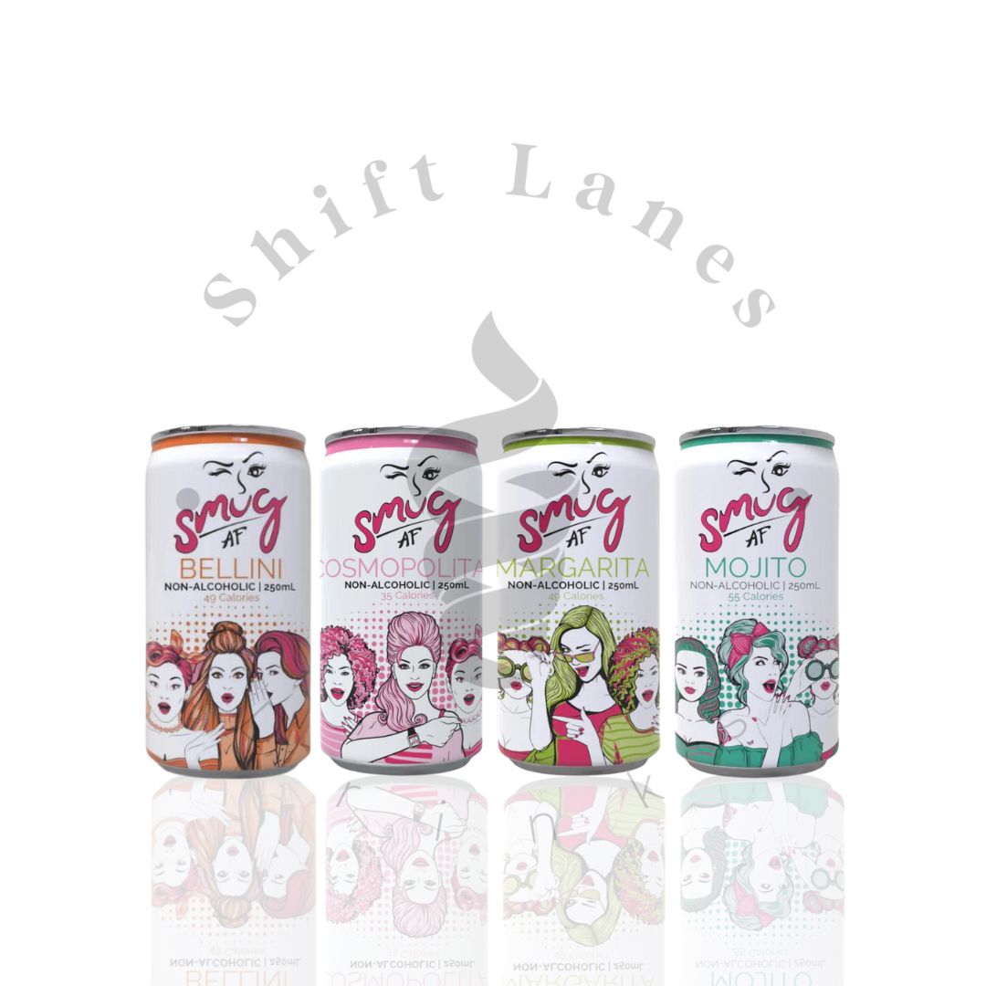 Mixed Bundle - Smug Non-Alcoholic Cocktails – Shift Lanes Drinks