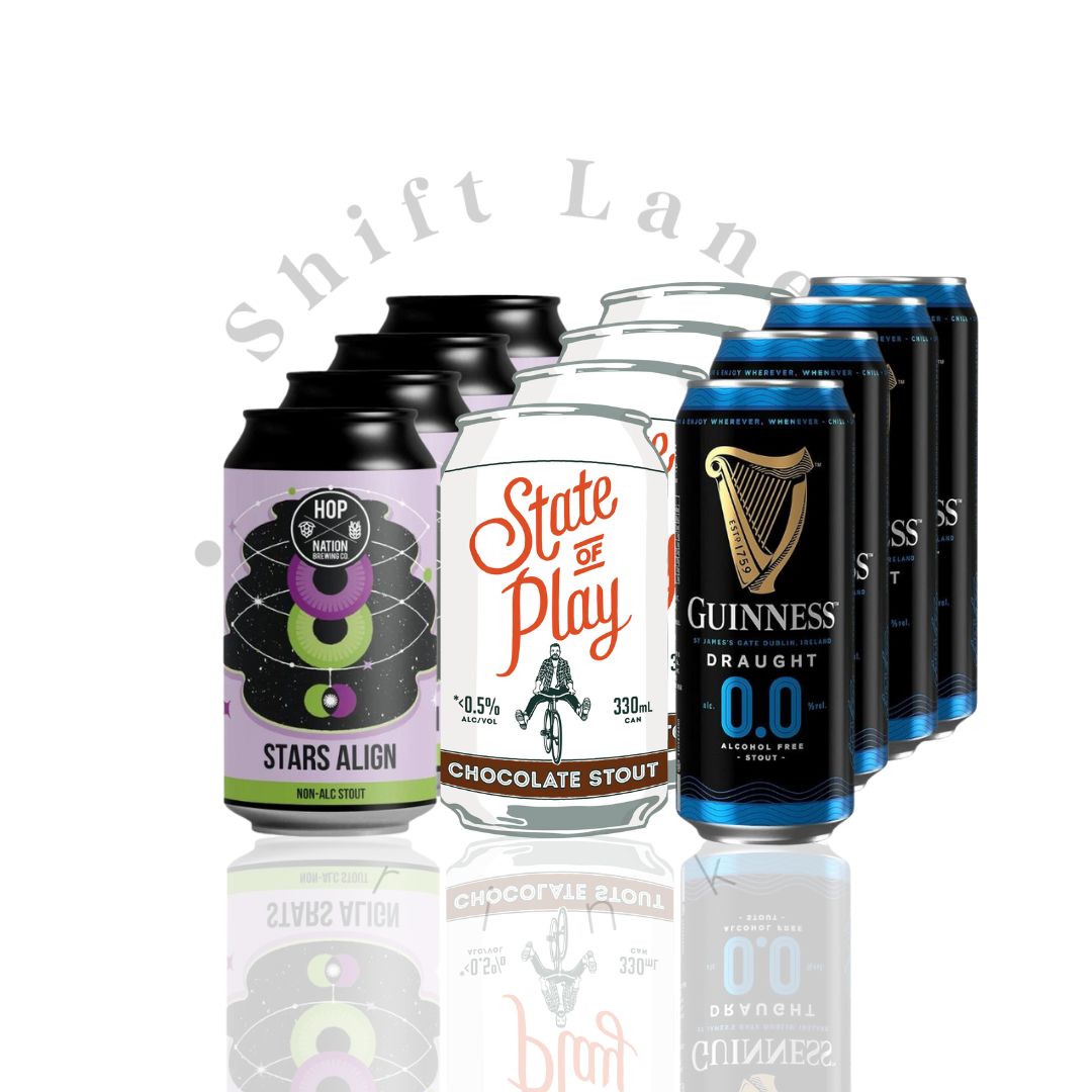 Non-Alcoholic Beer - Stout Mixed Bundle – Shift Lanes Drinks